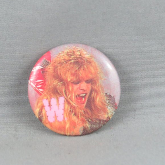Accessories | Vintage Heavy Metal Pin Zach Wylde Celluloid Pin | Poshmark